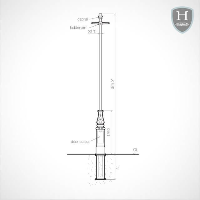 Birmingham lamp post | Historic Lamp posts