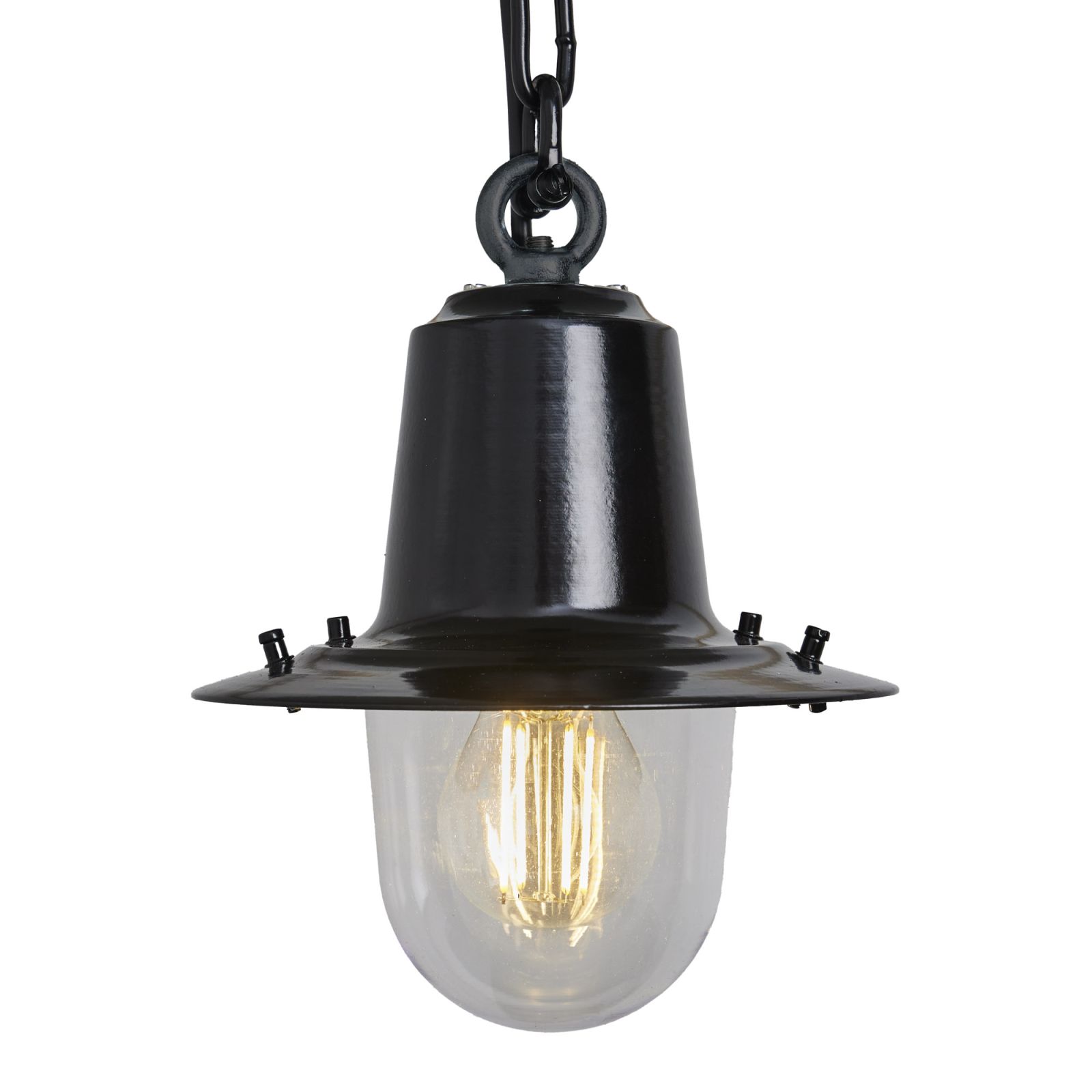 Station Master Lantern on chain in a choice of 2 sizes