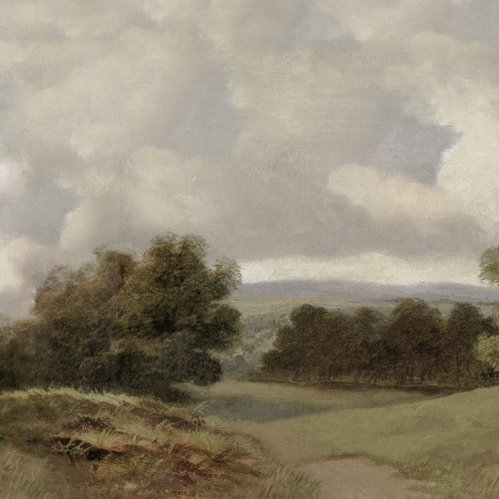 Oil Painting Landscapes Wallpaper Mural | Decorative Wallpapers