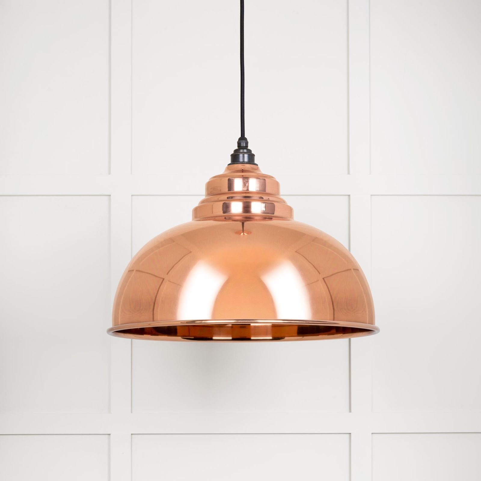 Harlow Pendant Light in Smooth Copper | Kitchen Lighting