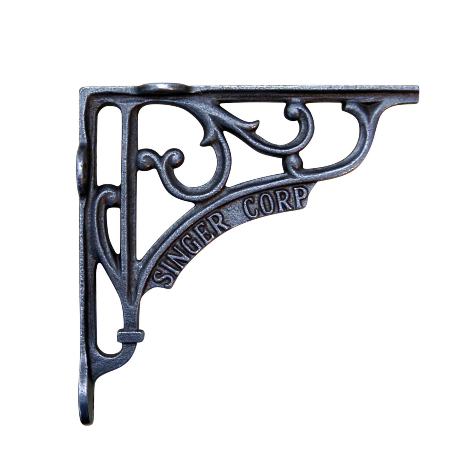 Singer Corp Shelf Bracket in Antique Iron