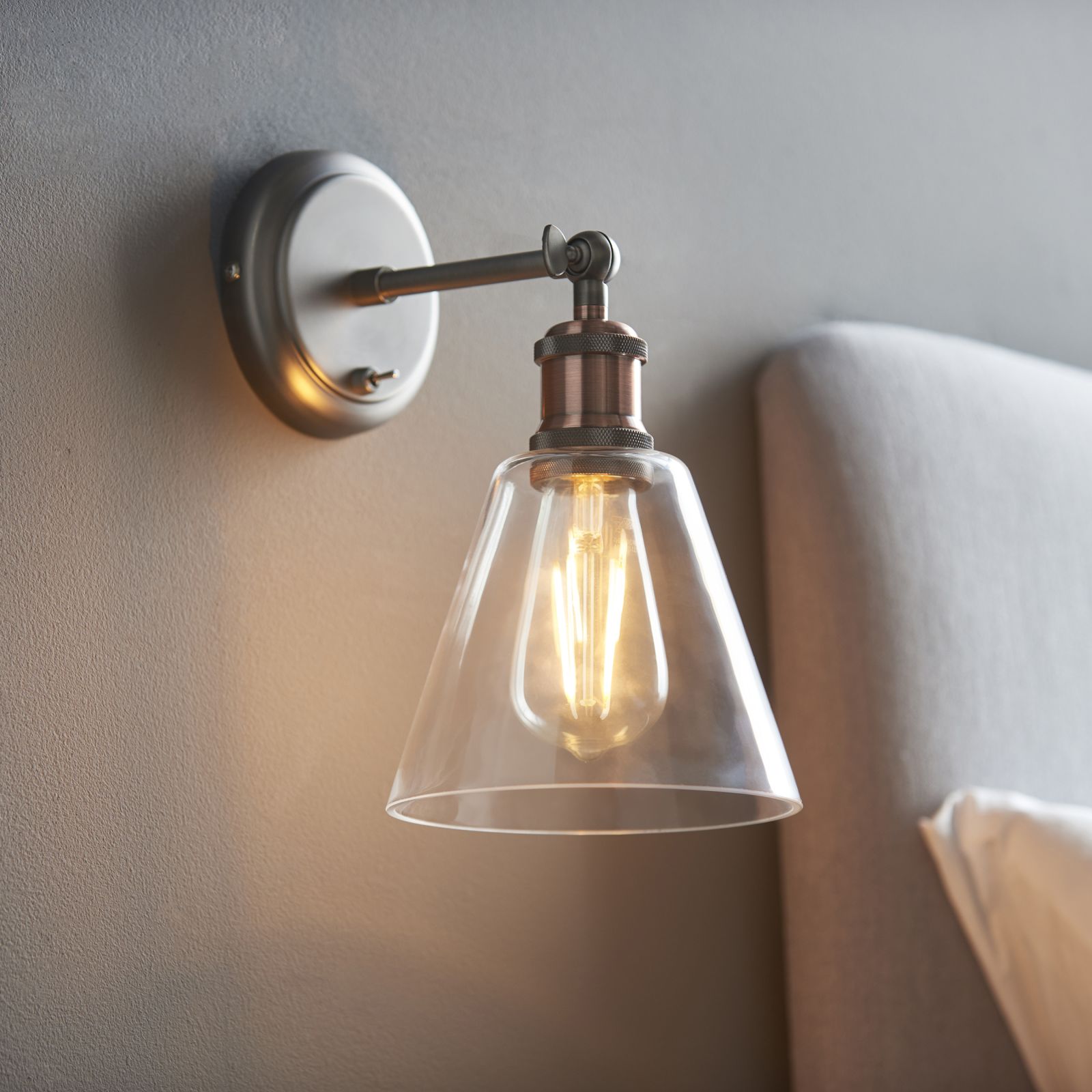 Hal Wall Light with Shade | The Victorian Emporium