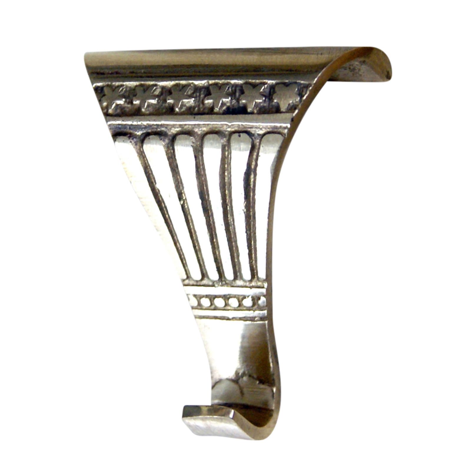 American Style Picture Hook in Pressed Brass