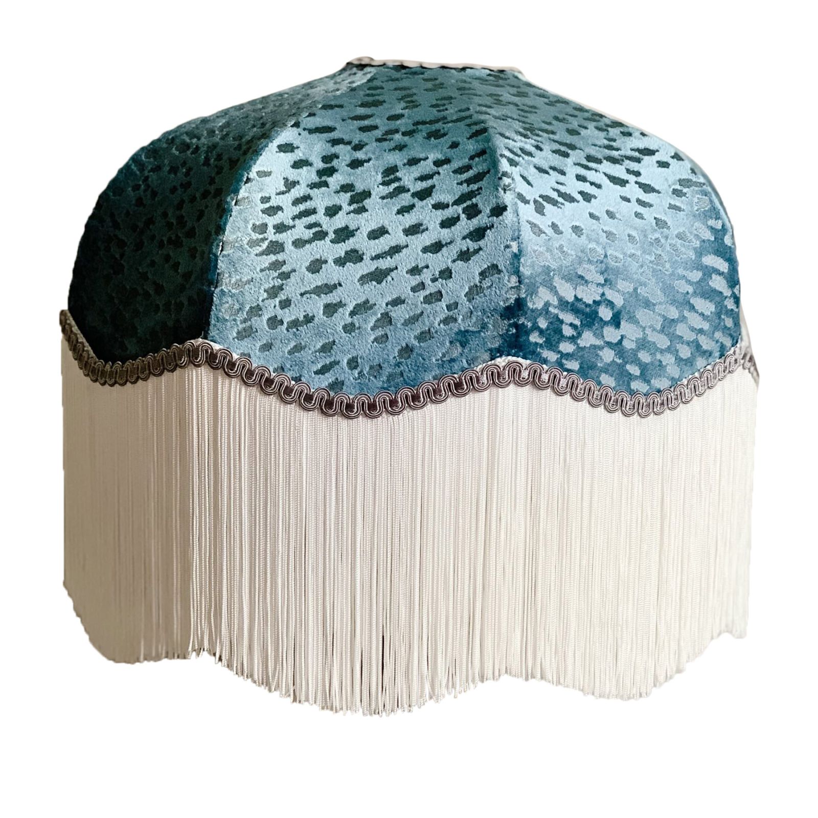 Claridges Deluxe Art Deco Decorative Fringed Lamp Shade in a Choice of ...