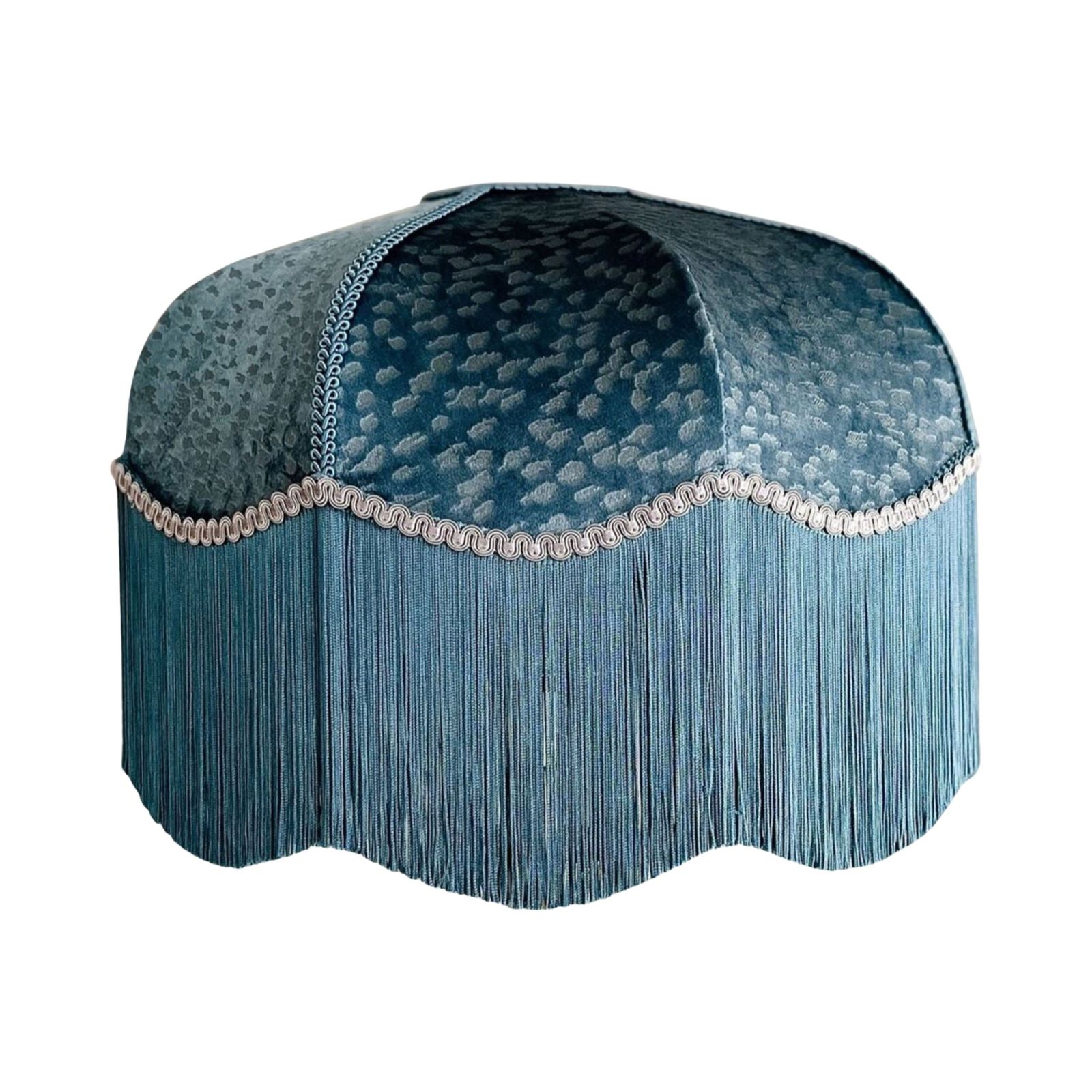 Dorchester Deluxe Art Deco Decorative Fringed Lamp Shade in a Choice of ...