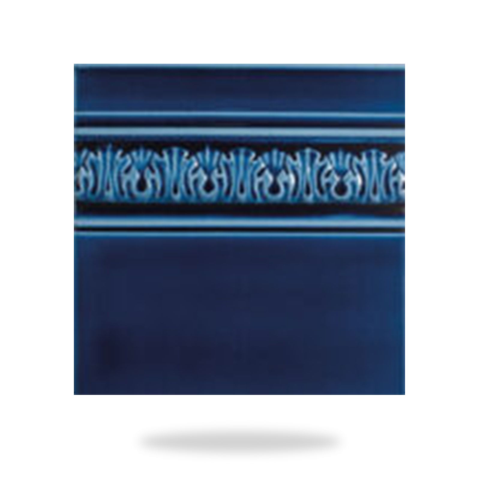 Victorian Darwin Skirting single colour decorative tiles 240x350mm in a ...