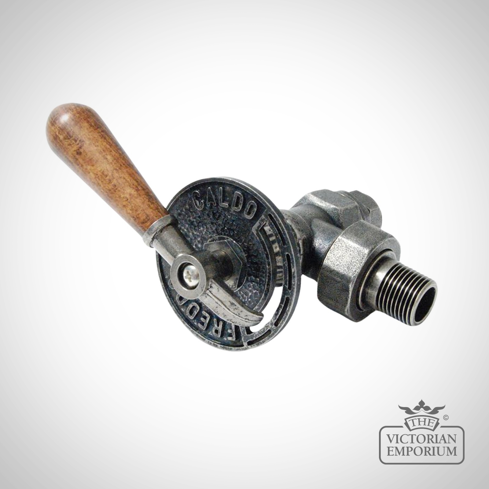 Steampunk style Throttle Manual Radiator valve set