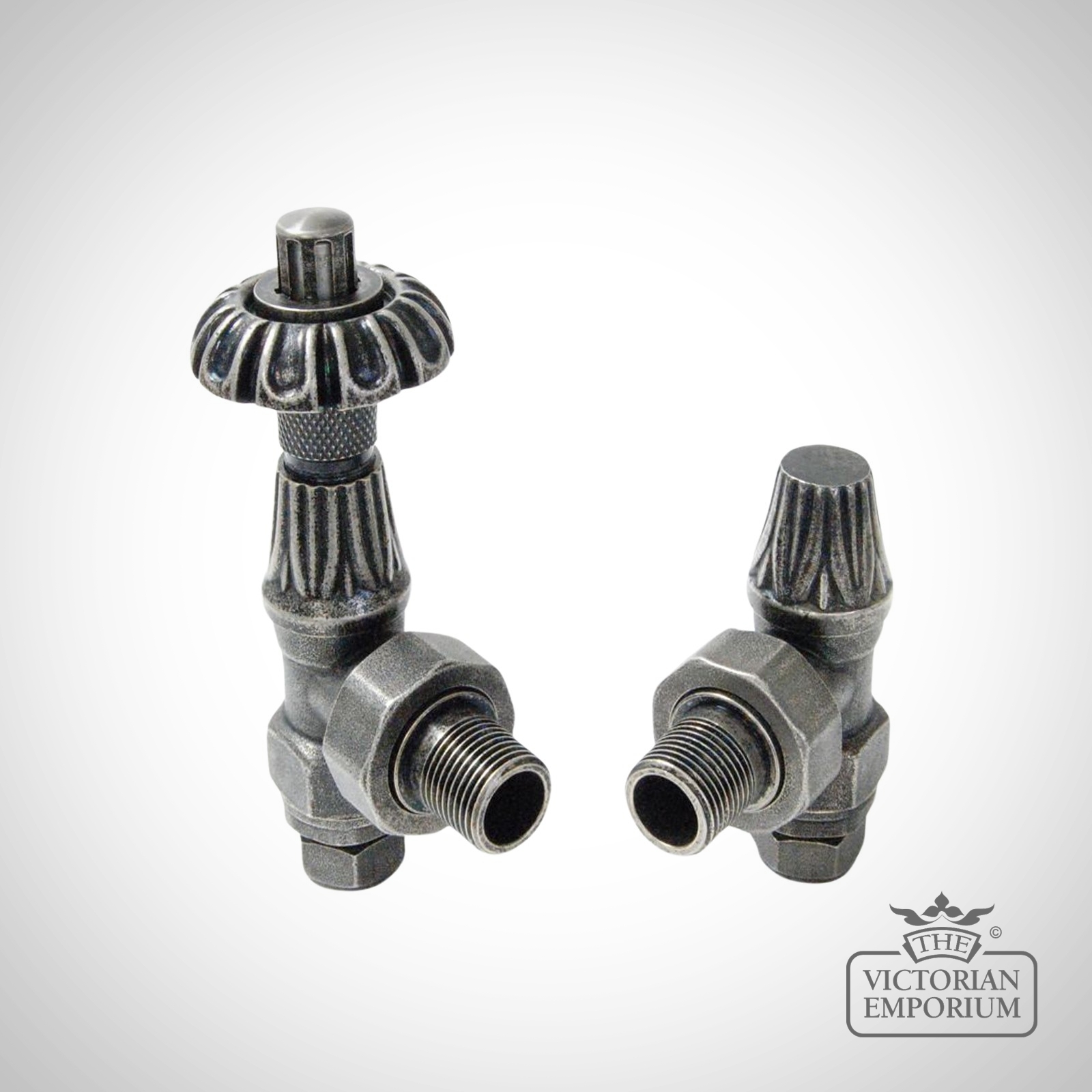 Versailles Thermostatic Radiator valve set - 1/2" or 3/4"