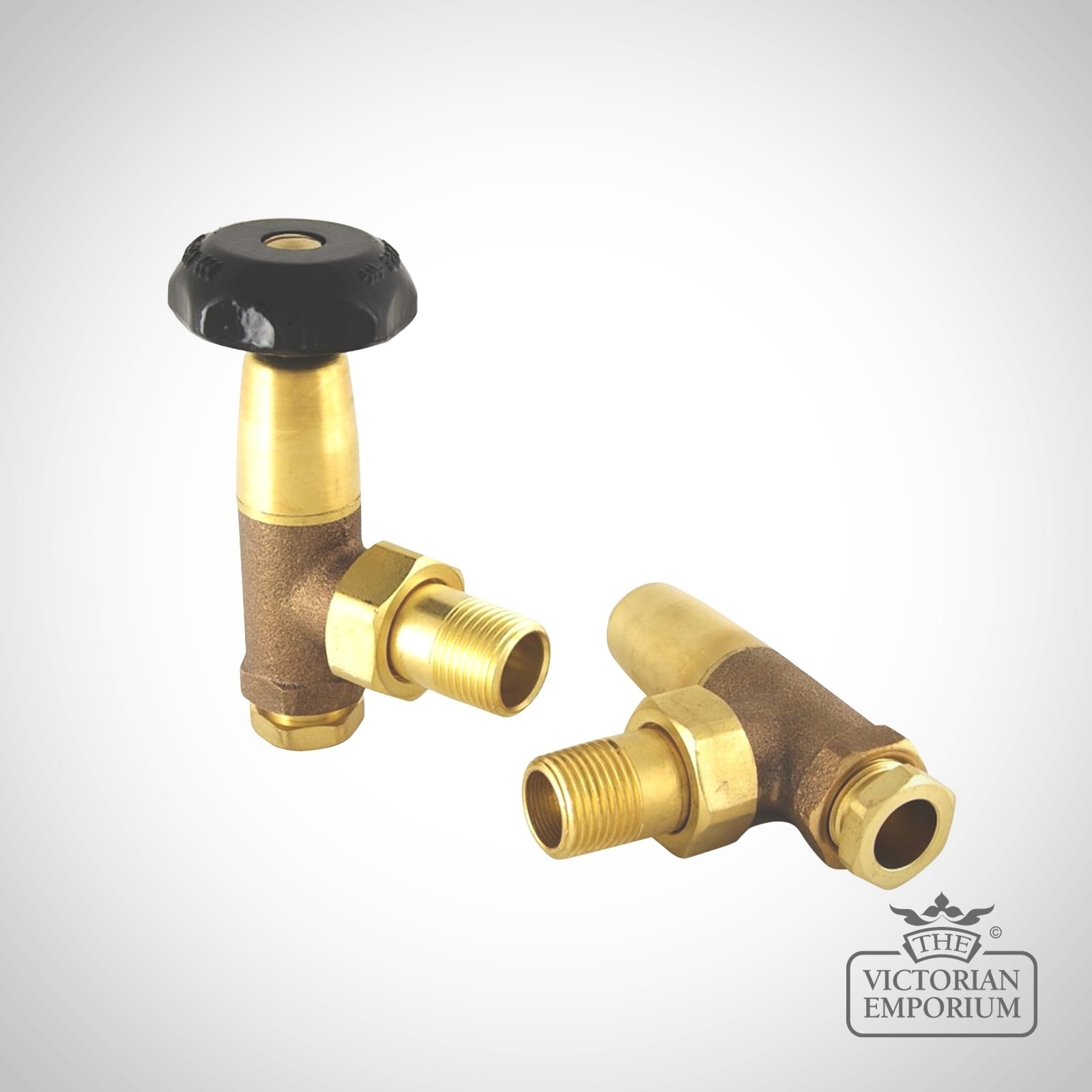 Bradford 1/2" Manual Radiator Valve Set