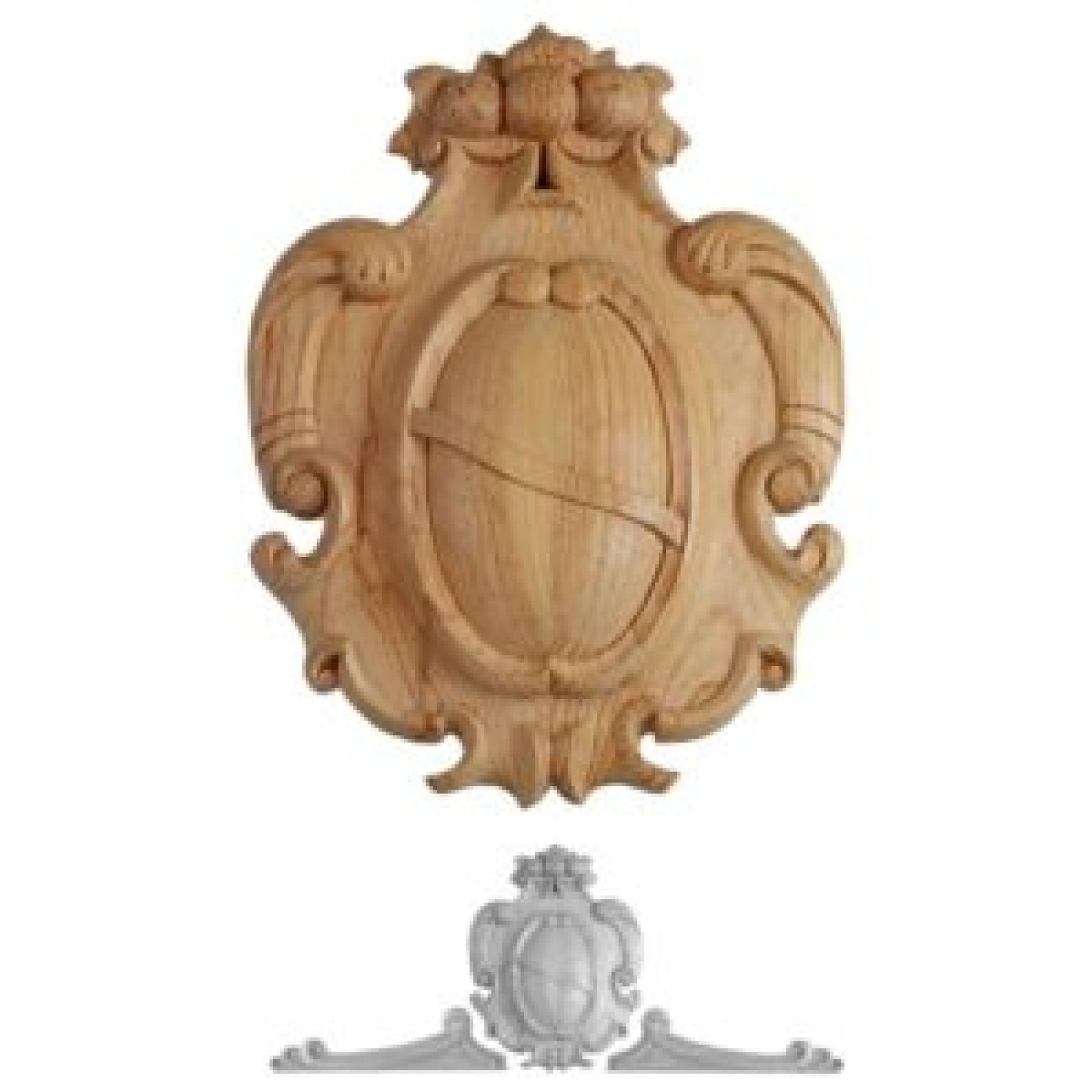 Large Heraldic Shield | Decorative Mouldings