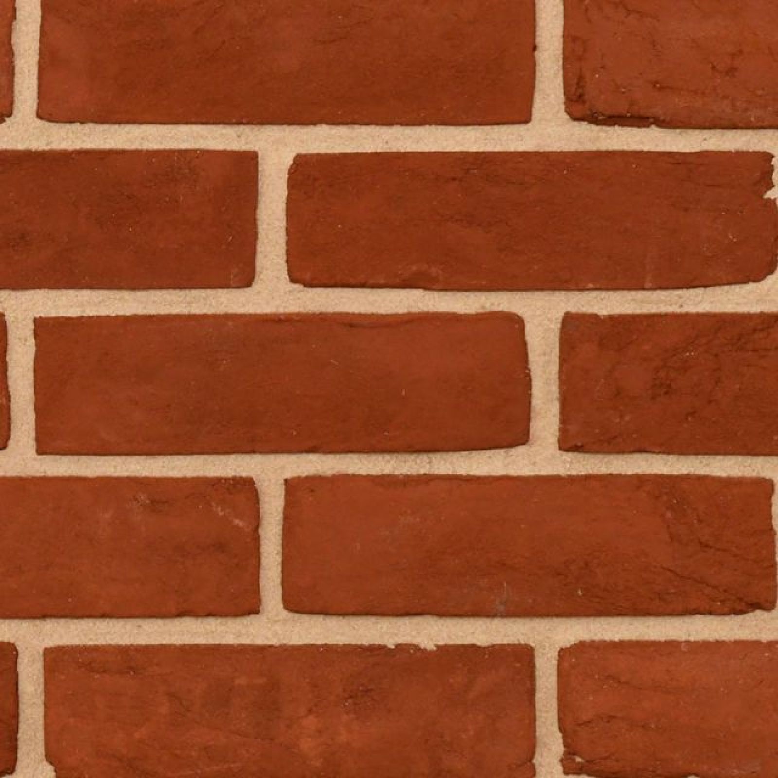 Red Rubber Brick Slip | Victorian Brick Slips and Tiles