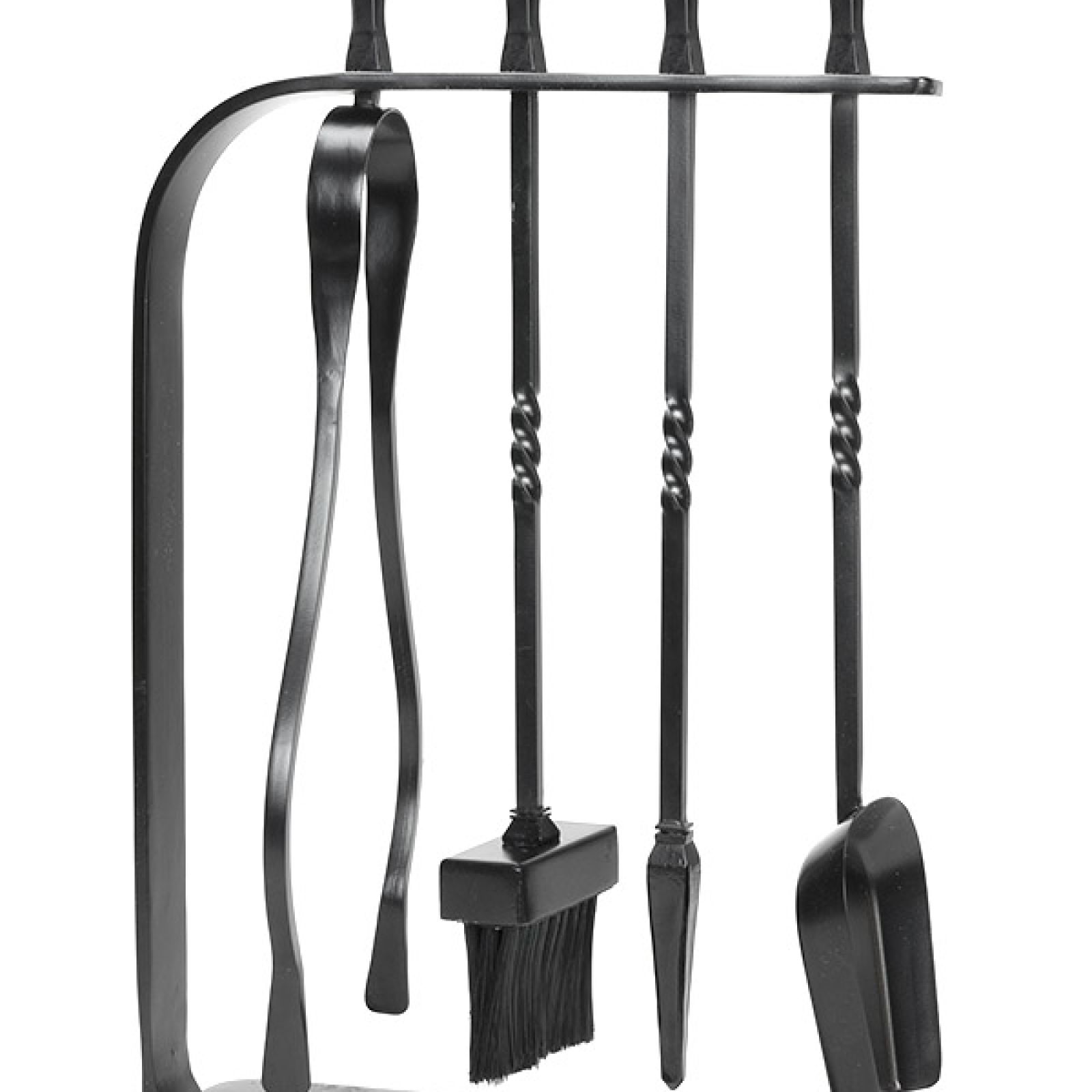 Matt Black Arc Companion Set - Avon Tools | Fireside Stands