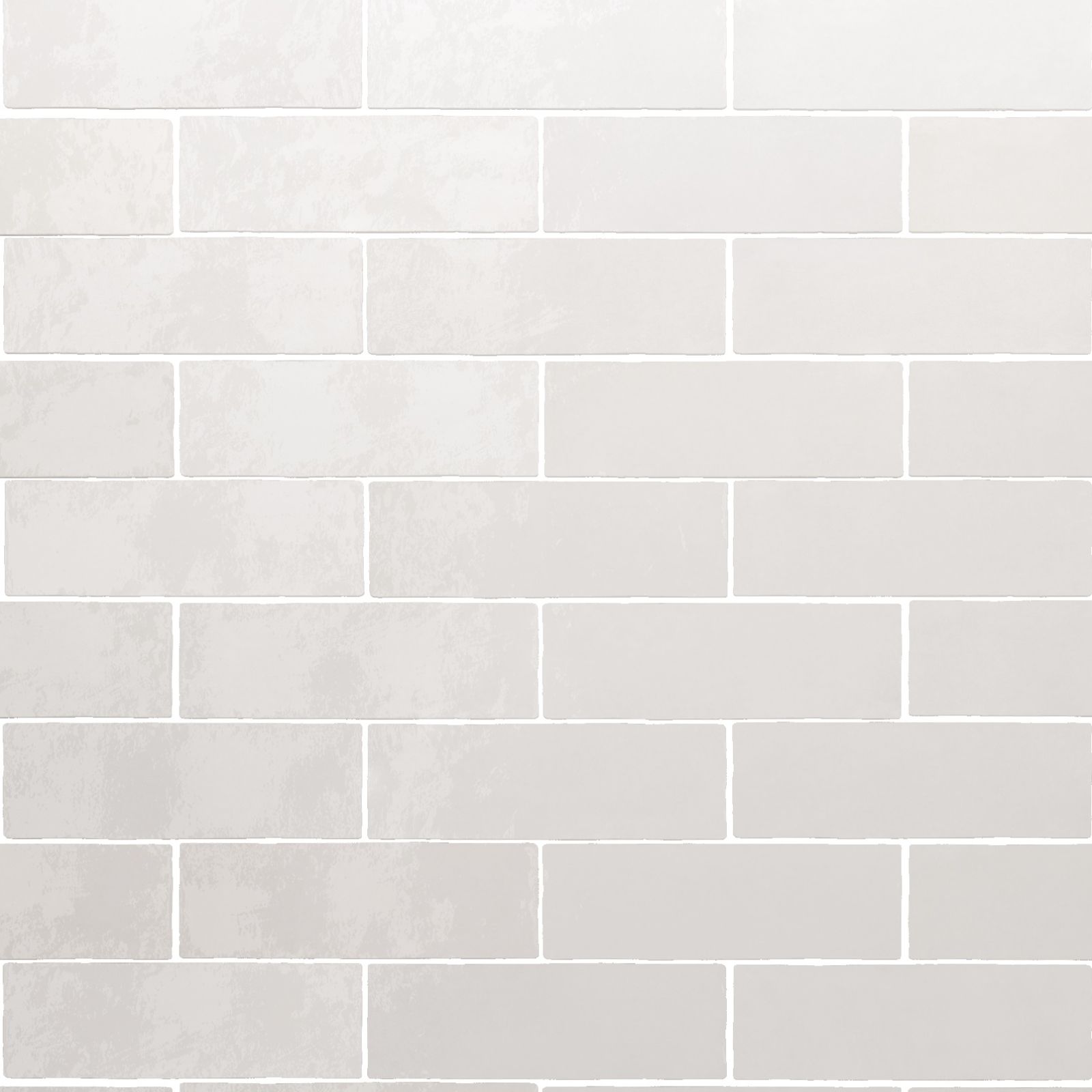 Glazed Brick Slip in White | Glazed Brick slips for Interior Use
