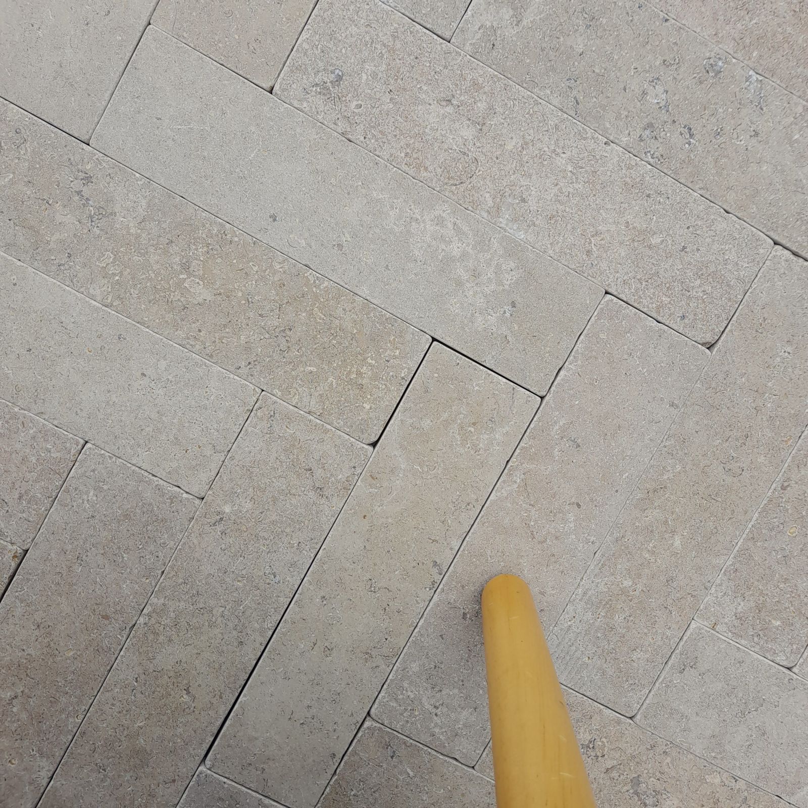 Ashram Honed Limestone Wall and Floor Tile Bricks