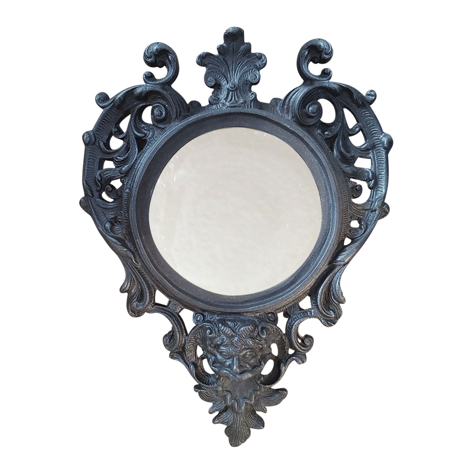 Gargoyle Mirror Antique Iron | Mirrors | The Victorian Emporium