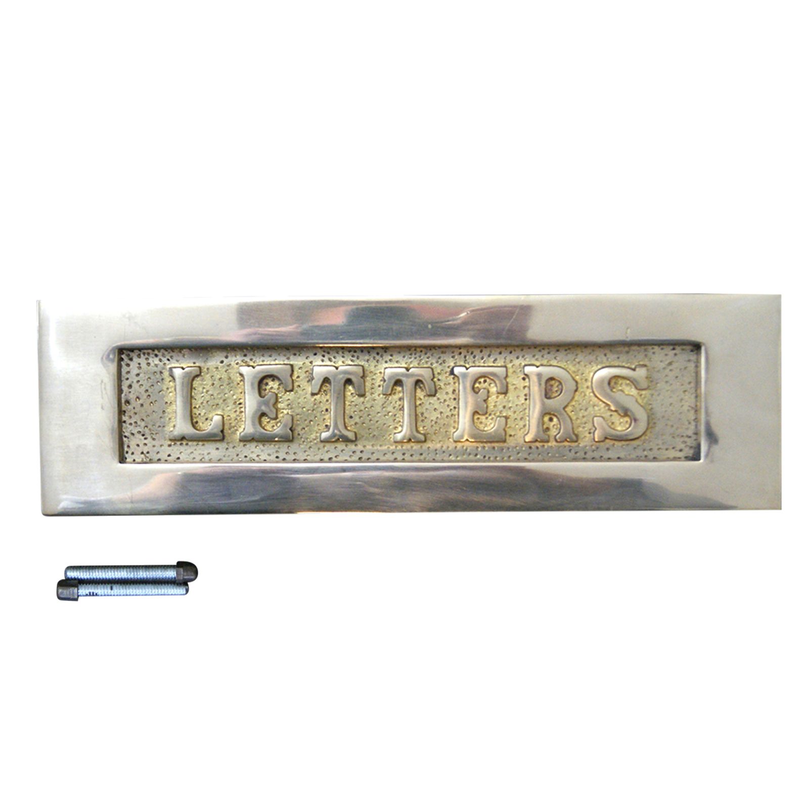 Brass Letter Box Plate LETTERS | Letterplates and Letterboxes