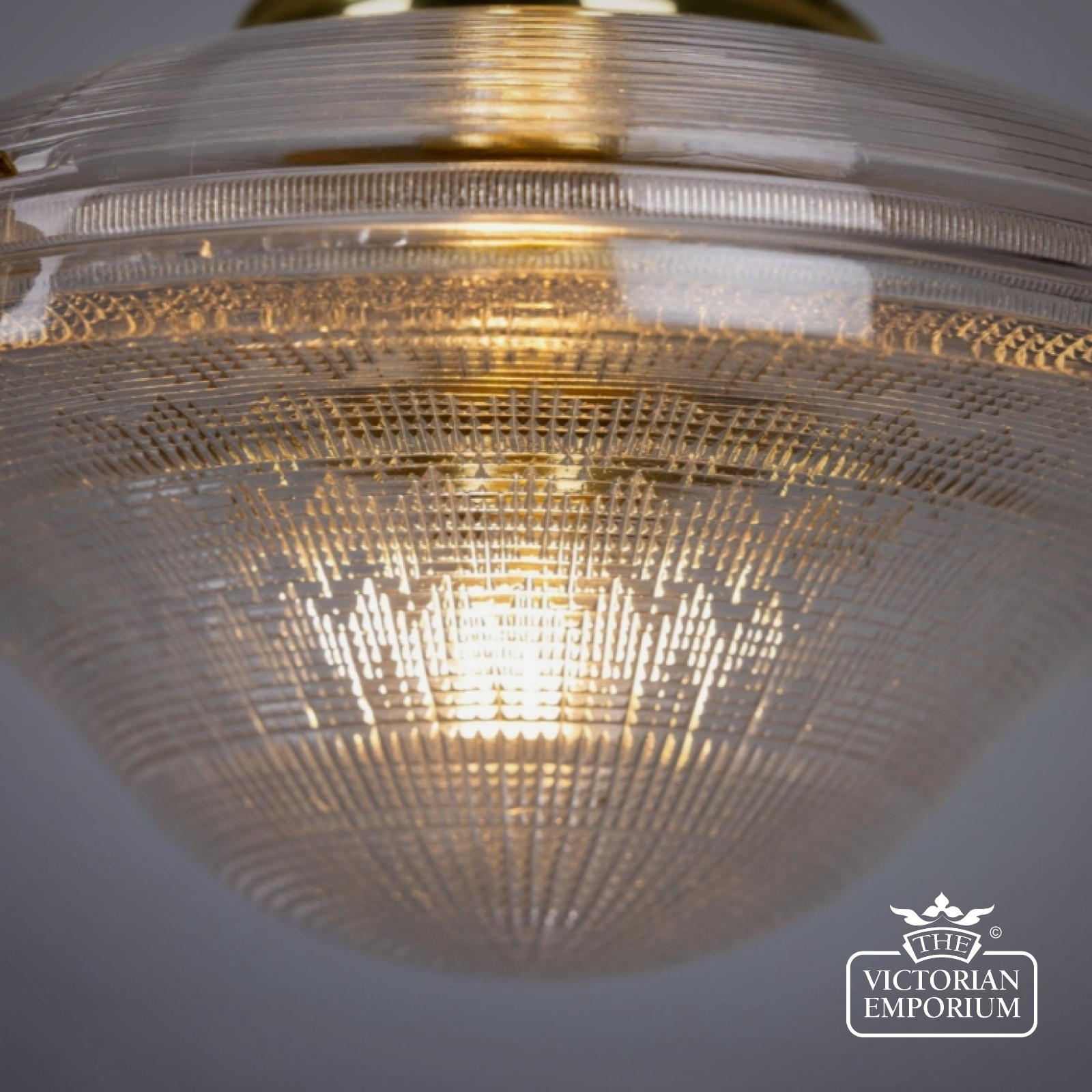 Ozark Victorian Vintage Glass Pendant Light