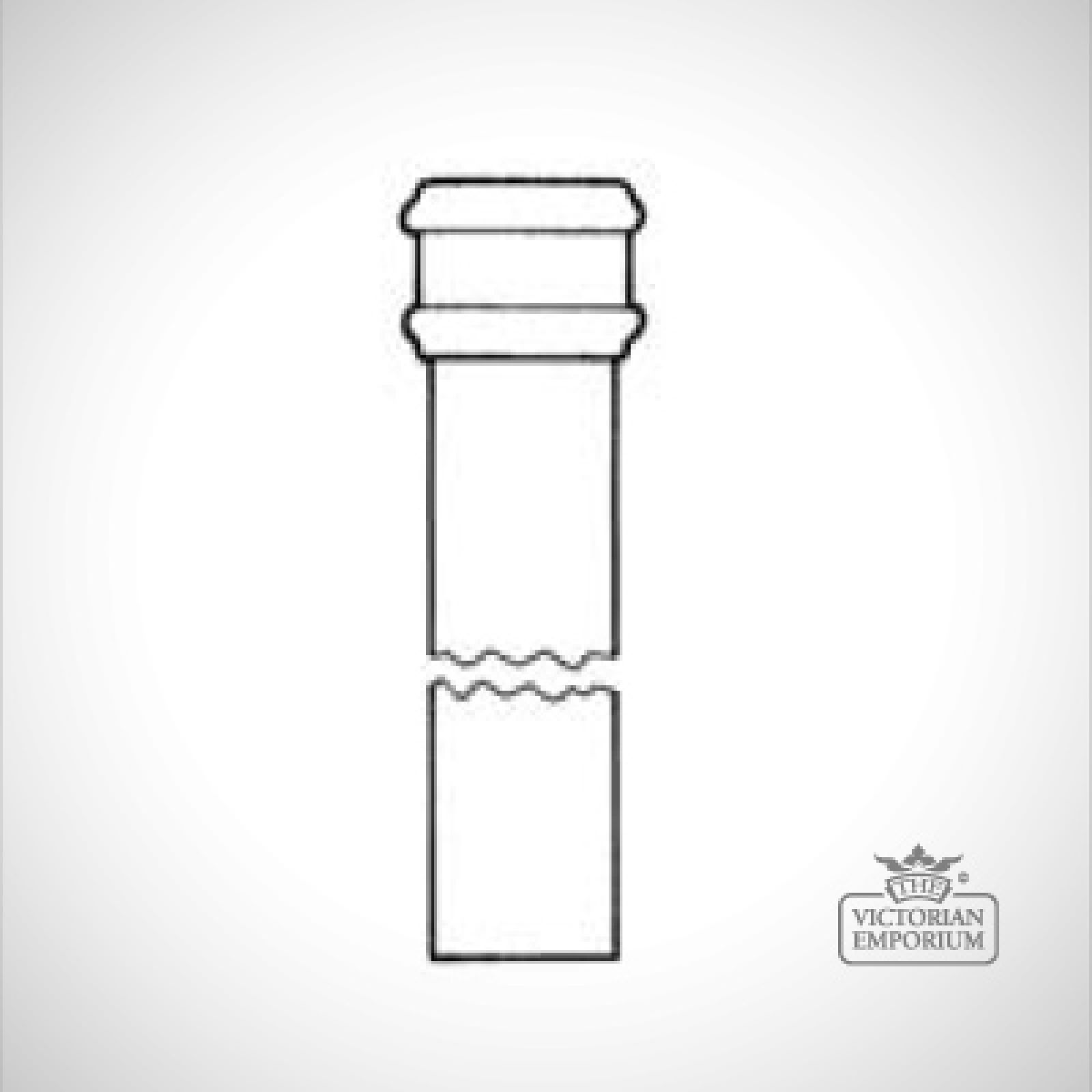Round plain pipe - primed | Pipes | The Victorian Emporium