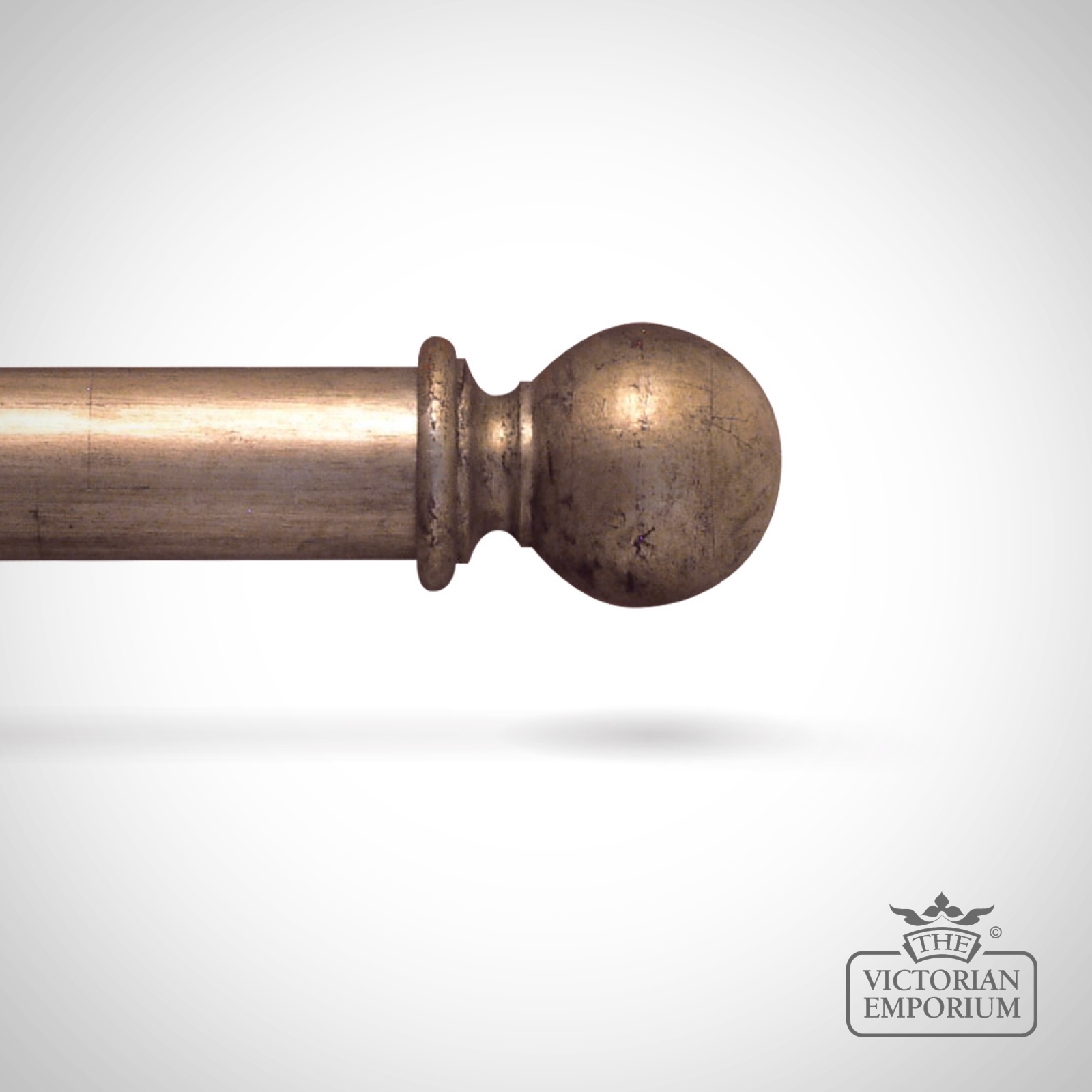 Speciality finish hand decorated plain ball finial