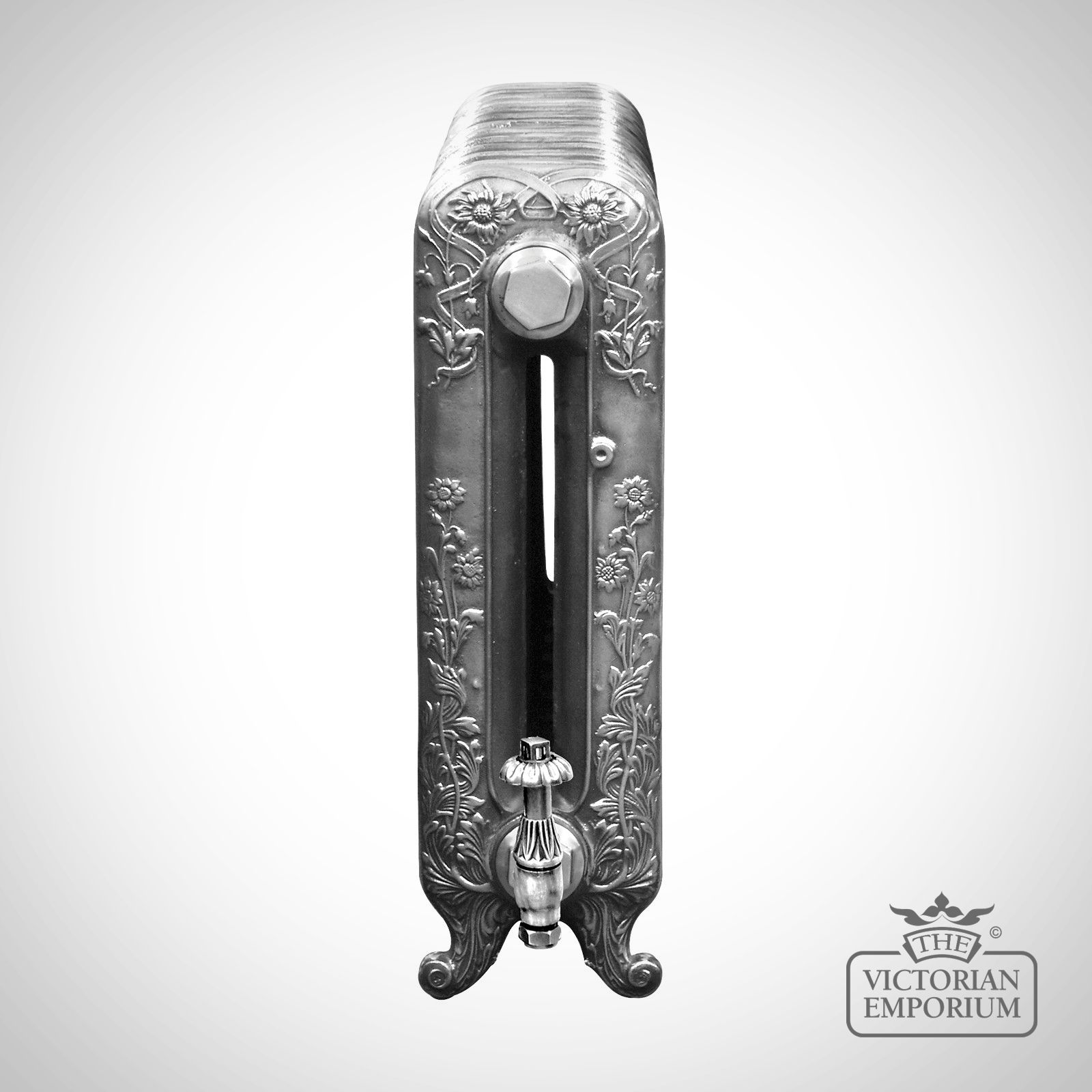 Daisies Cast Iron Radiator 2 Columns 780mm High