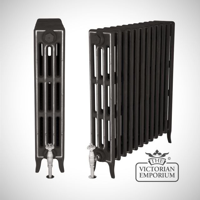 Late Victorian radiator 4 columns - 810mm high