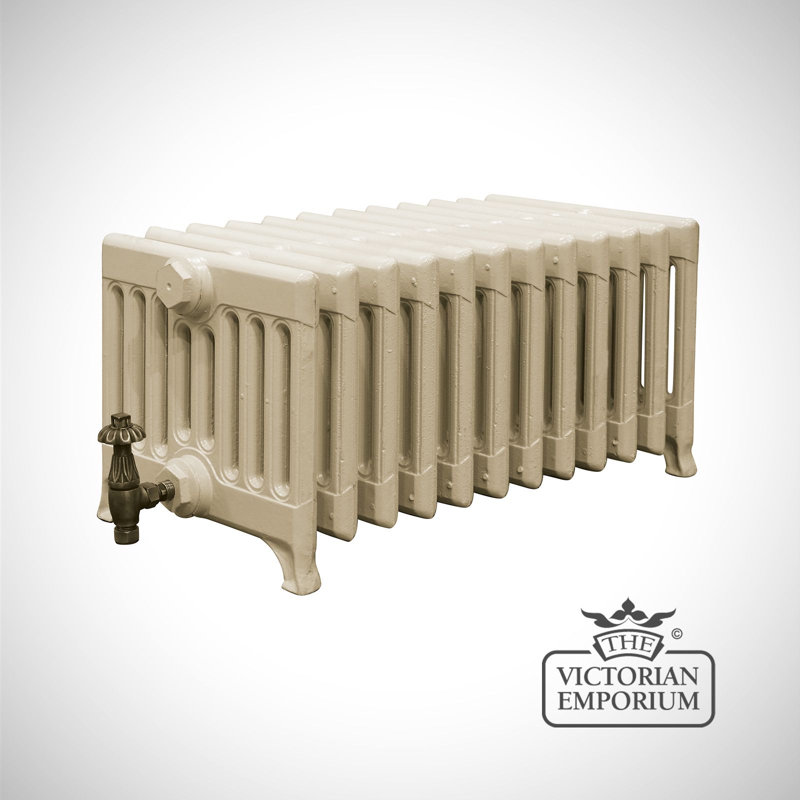 Late Victorian radiator 9 columns - 330mm high