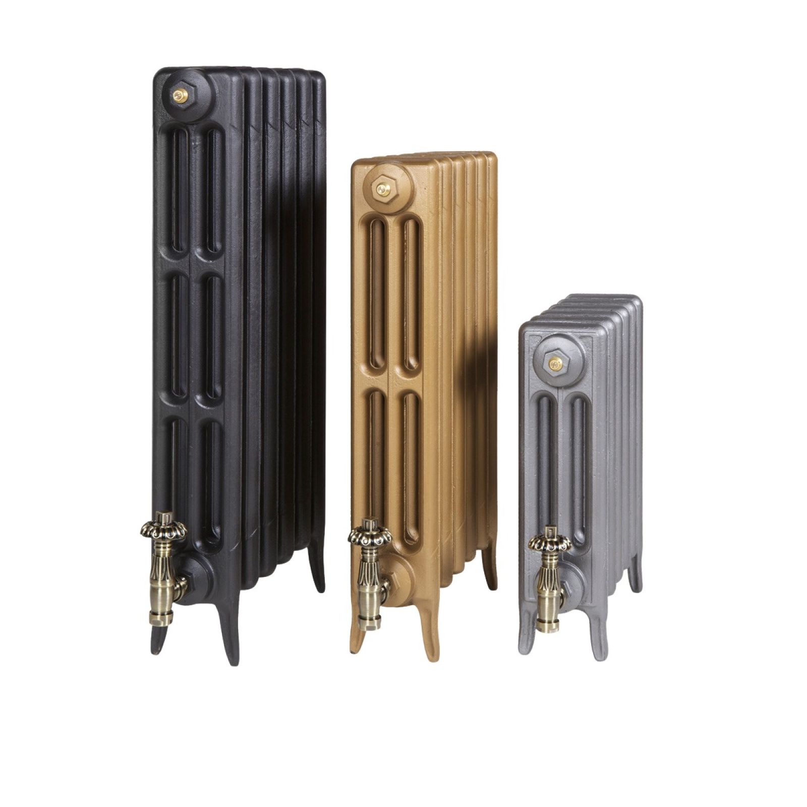 Victorian Cast Iron Radiator - 3 Columns - 645mm High