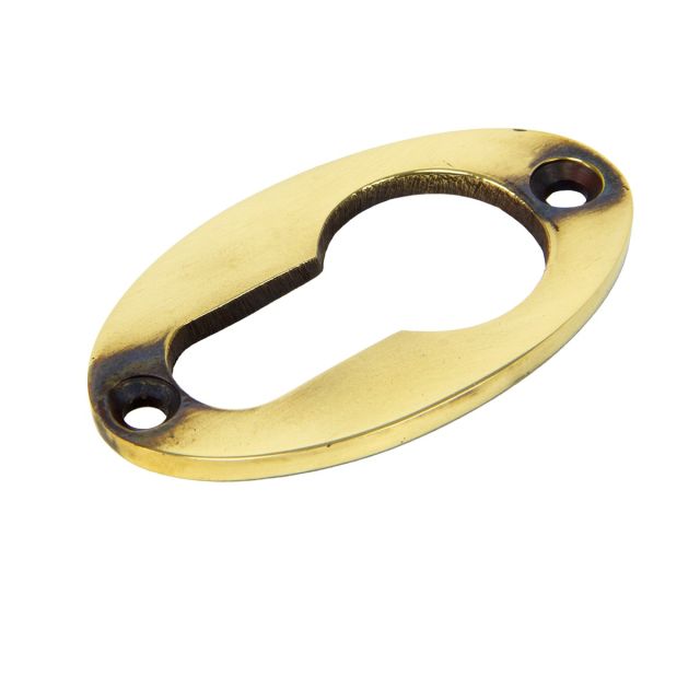 Aged Brass Open Escutcheon | Escutcheons