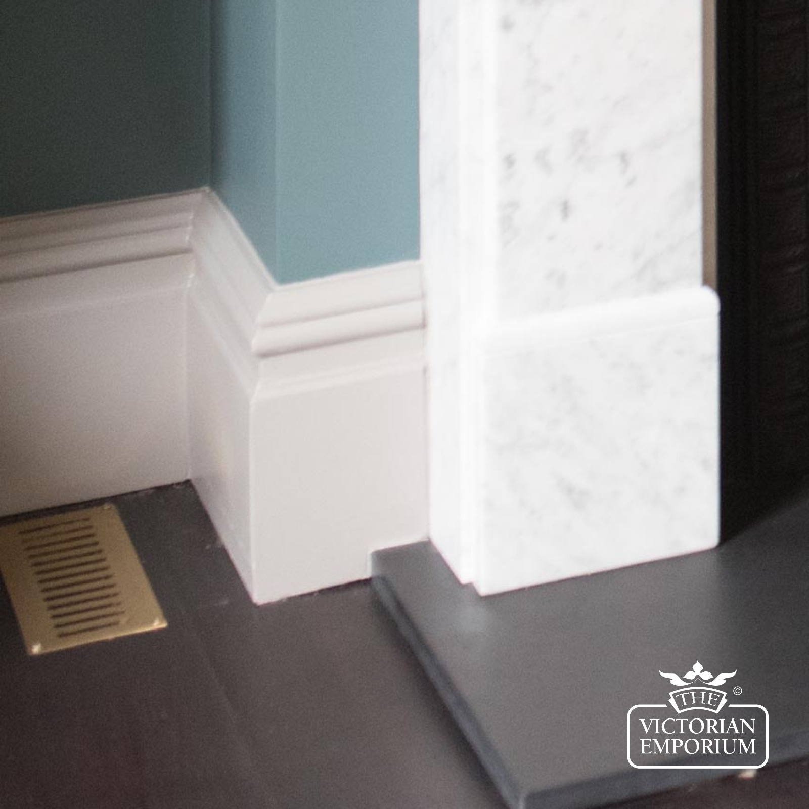 Large Skirting Curved & Straight 215 x 21mm | The Victorian Emporium