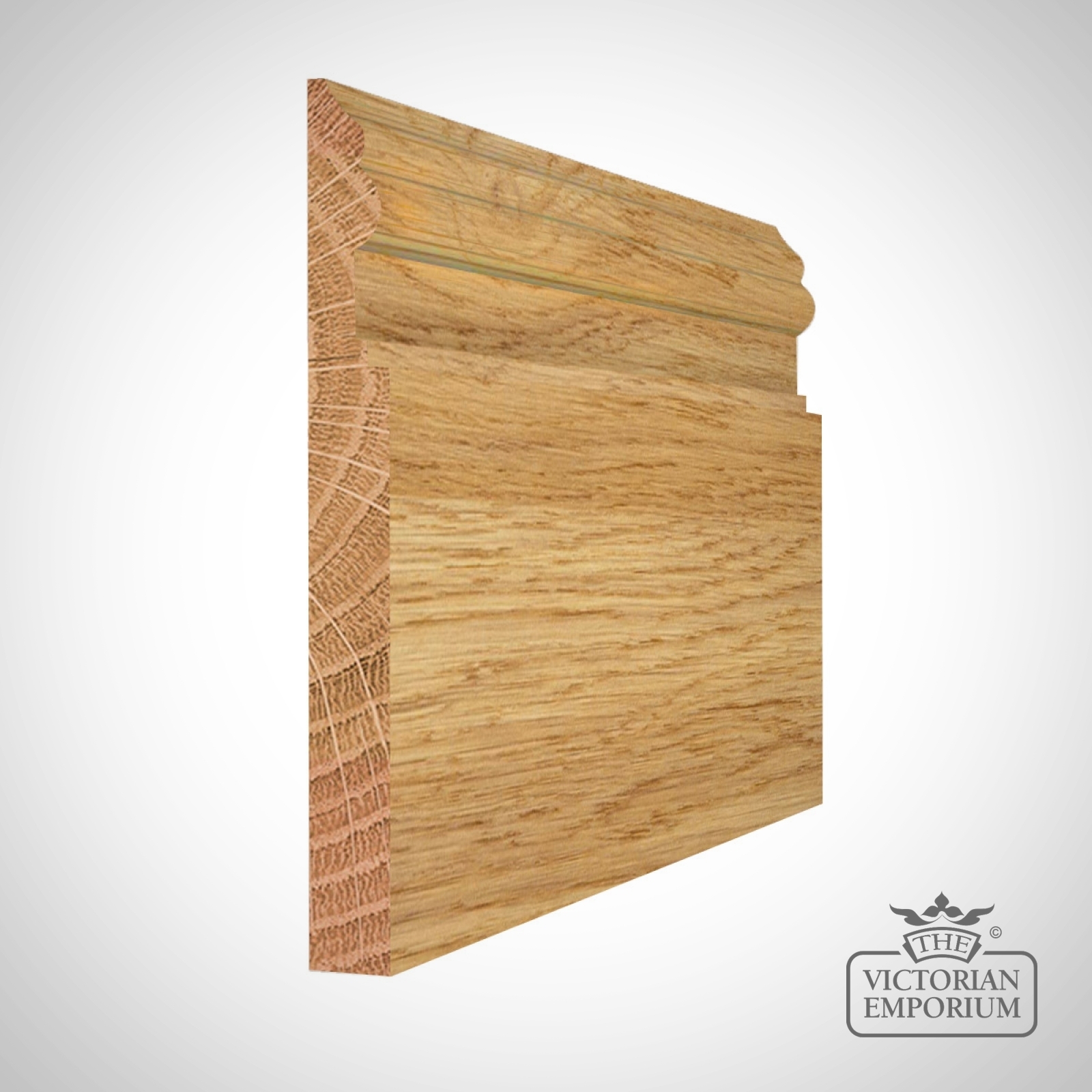 Large Skirting Curved & Straight 215 x 21mm | The Victorian Emporium