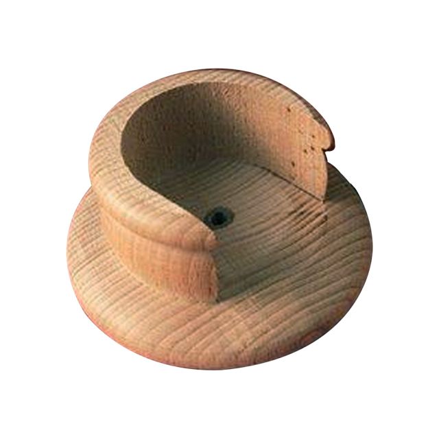 Traditional stained open recess socket