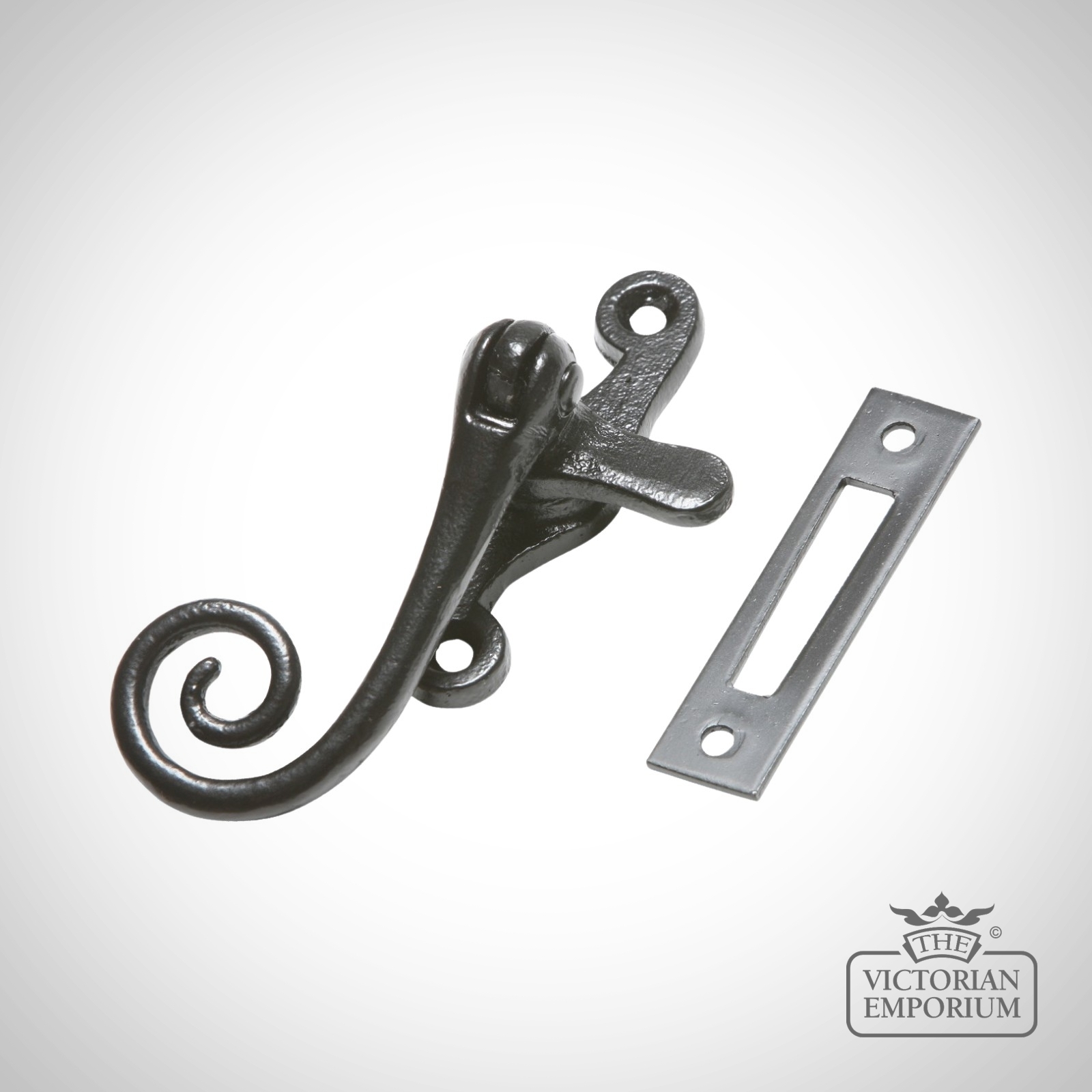 Black iron Mortice plate | Window Accessories
