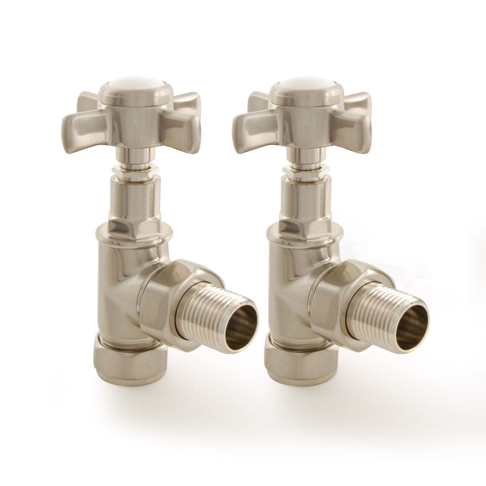 Pimlico 1/2" Manual Radiator Valve Set