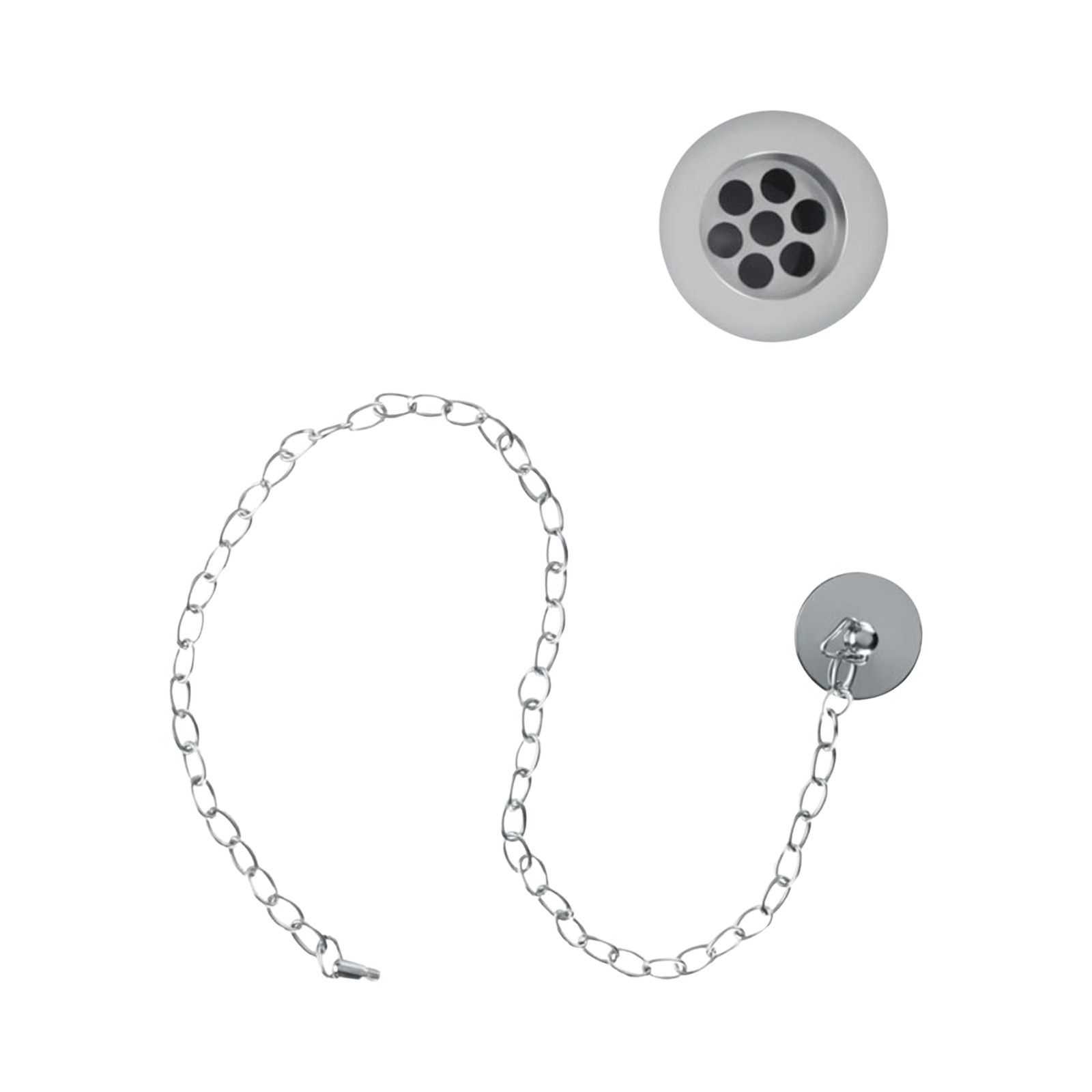 Traditional Basin Plug & Chain Waste