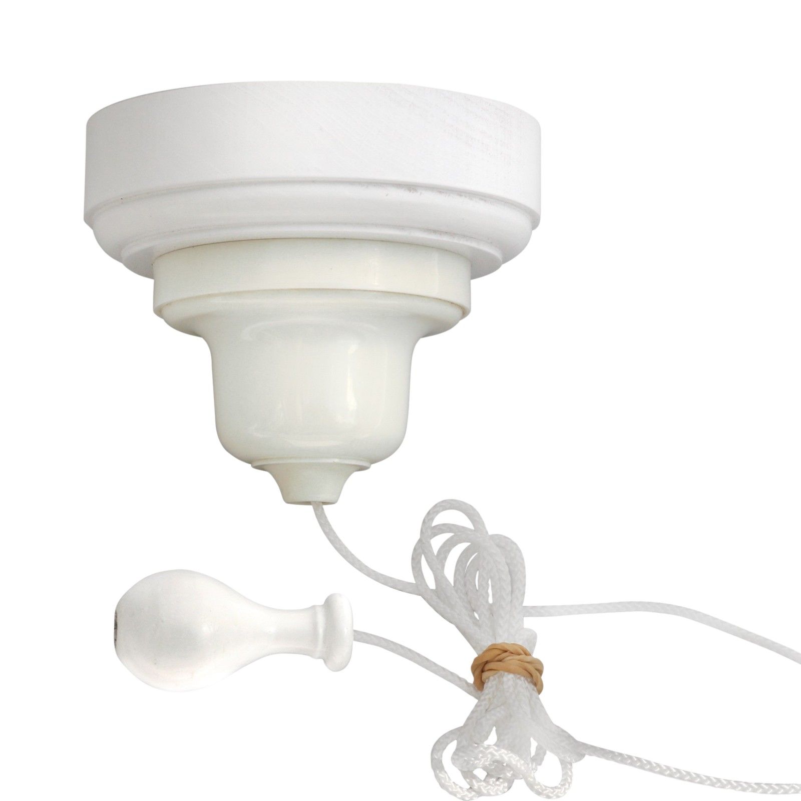 Bakelite Pull Switch in White | Pulls | The Victorian Emporium