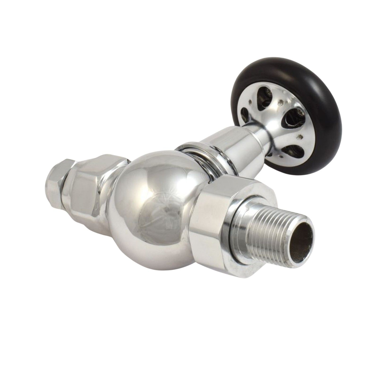 Comodore Thermostatic Straight Radiator valve set