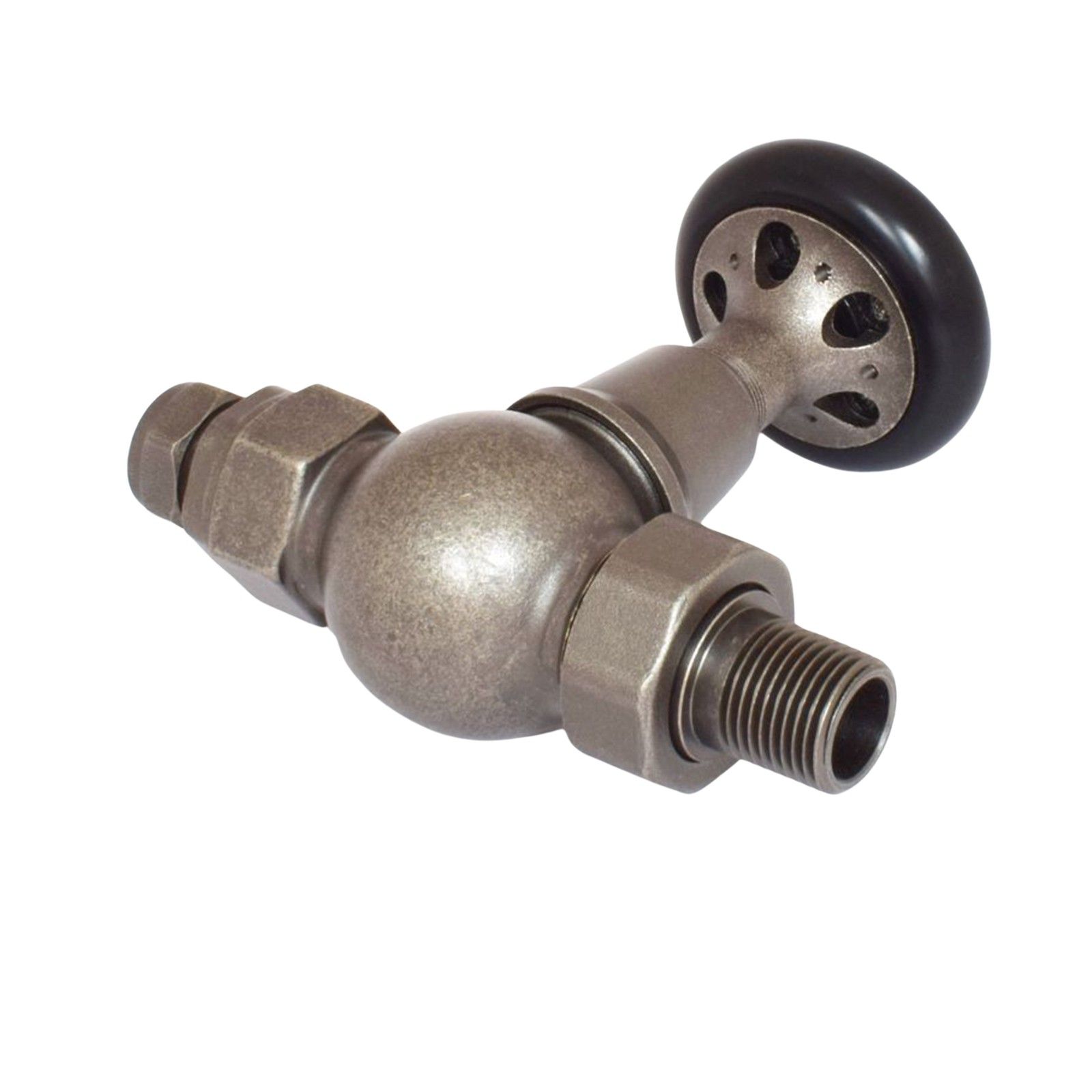 Comodore Thermostatic Straight Radiator valve set