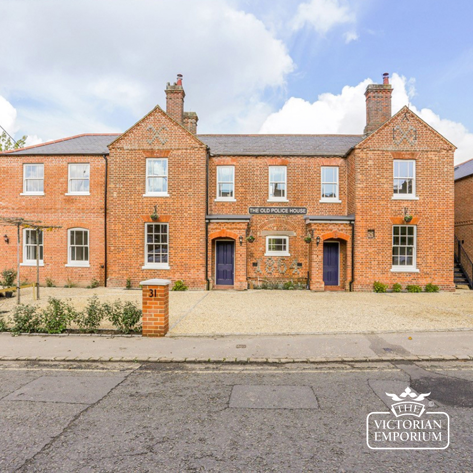 Soft orange brick | The Victorian Emporium