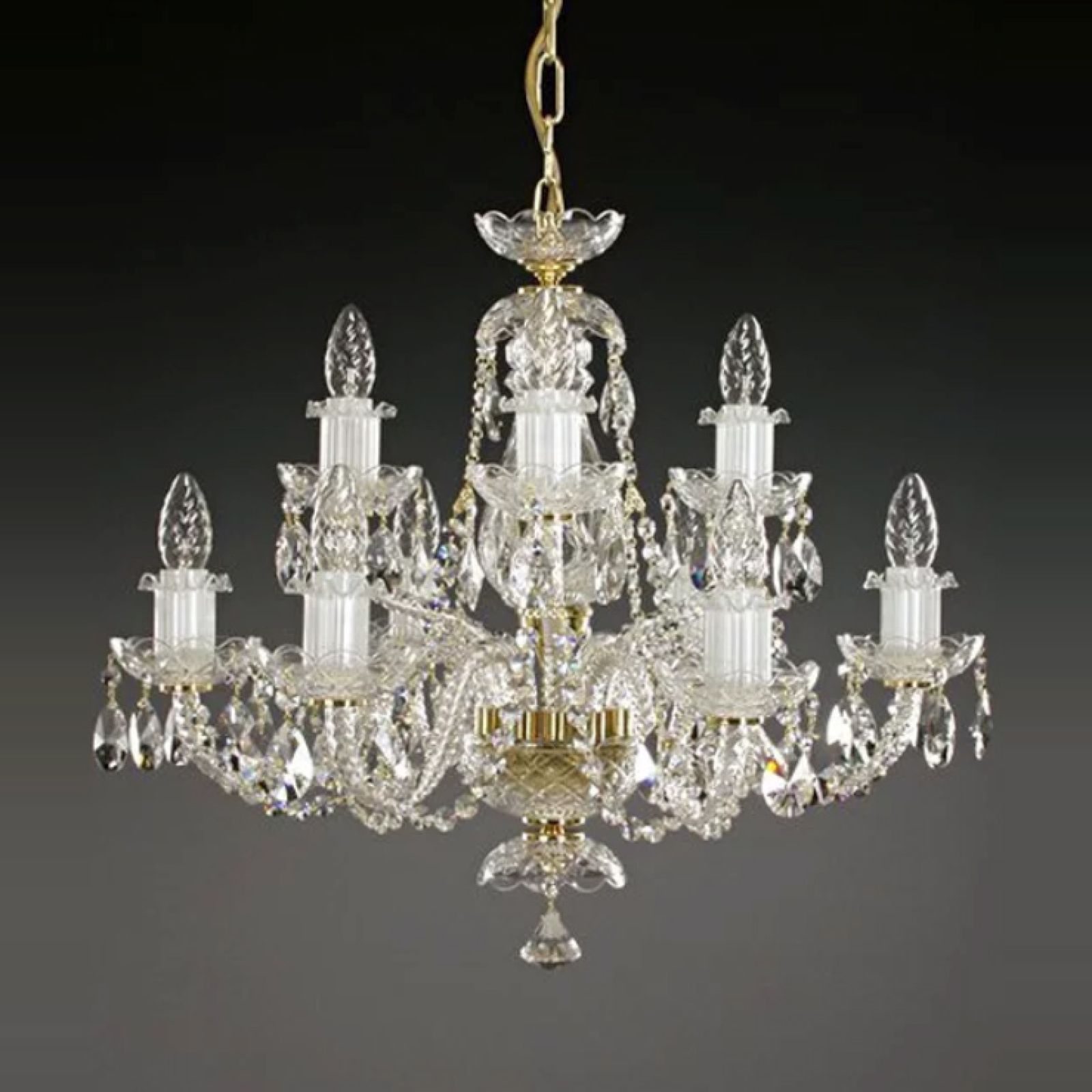 Classic 9 arm chandelier | The Victorian Emporium