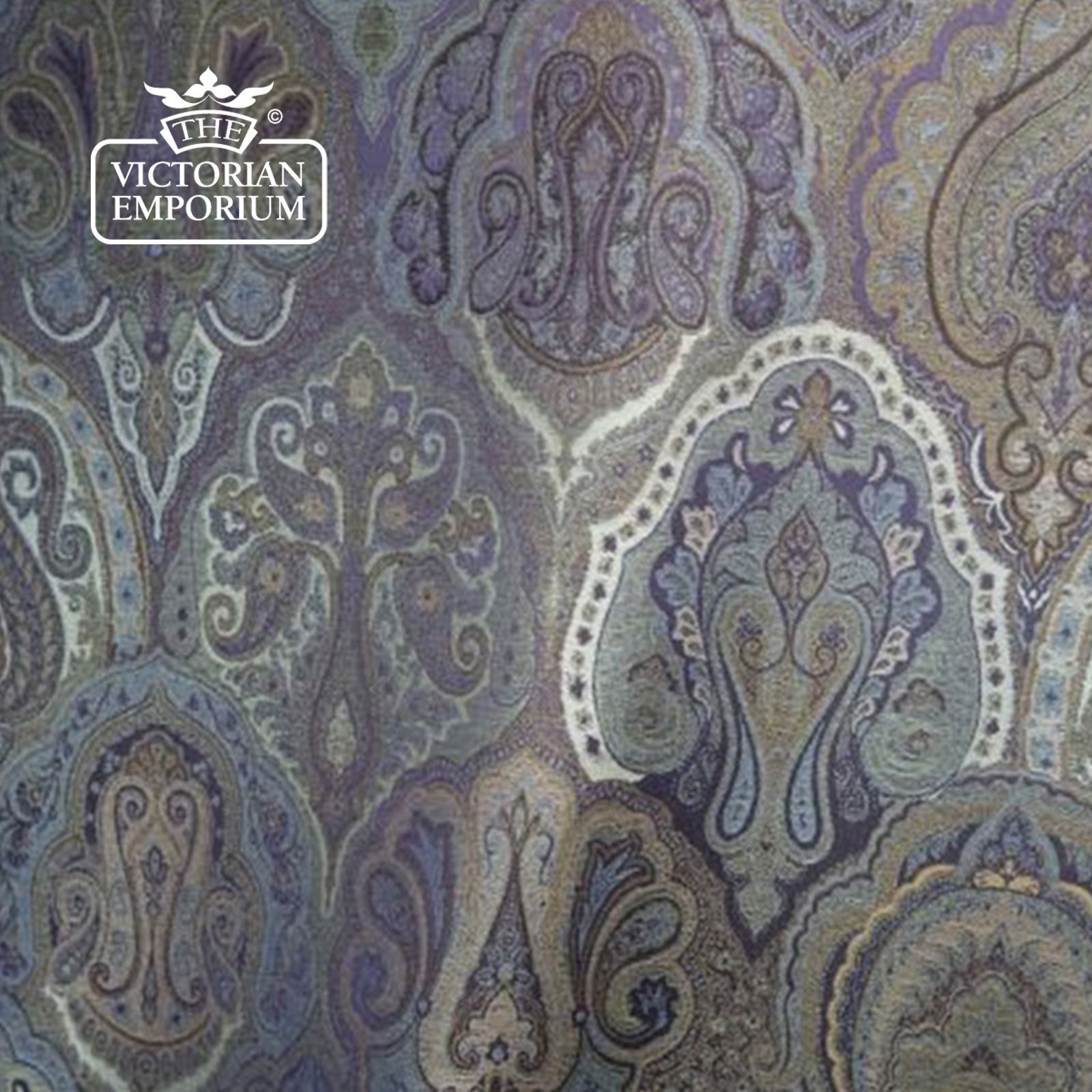 Babylon Paisley Fabric in a choice of colourways