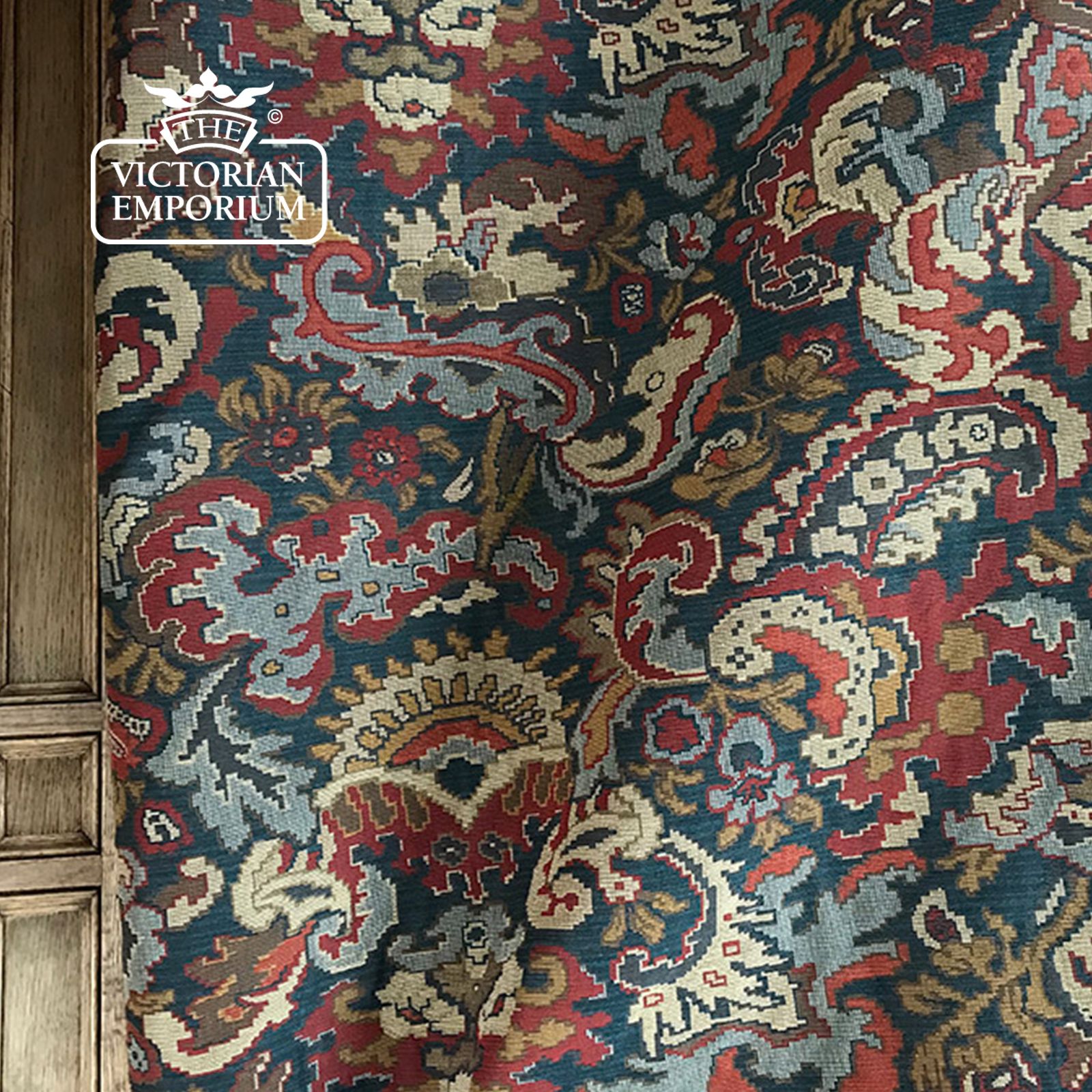 Brangwyn Bizarre Fabric in a choice of colourways