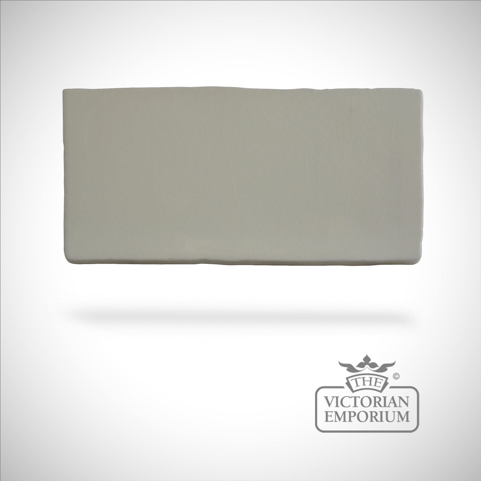Timeless crackle glazed - On Cloud Nine - 75x150mm