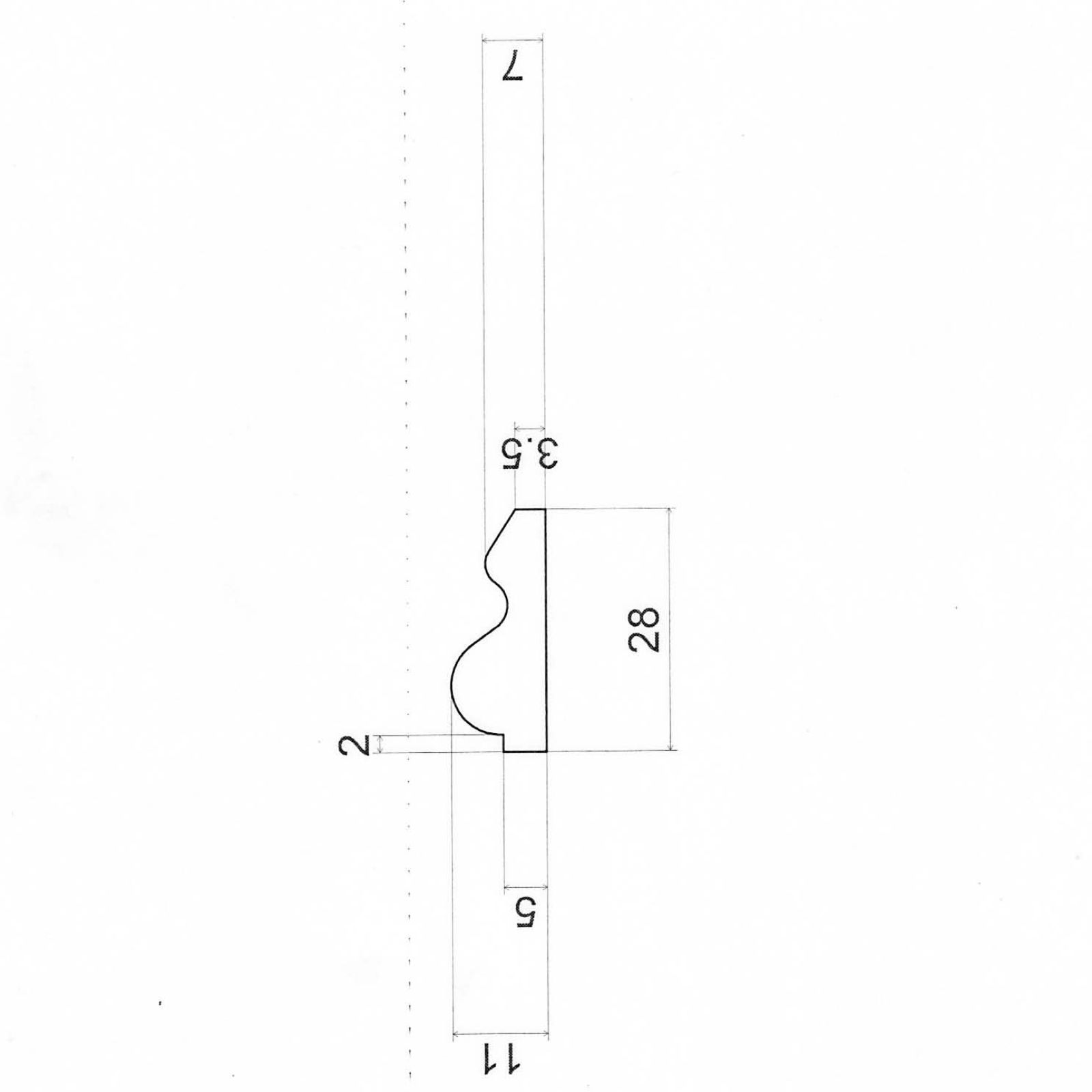 Edging / beading 28mm x 11mm | Edging / Beading