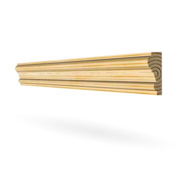 Edging / beading 32mm x 12mm - in Redwood (pine), Oak, Ash or Sapele