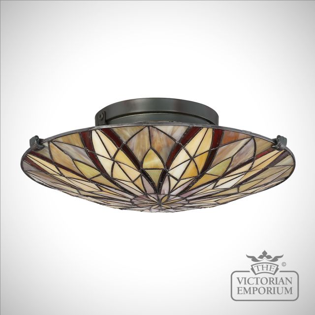 Tiffany Victory Ceiling Flush Mount Light