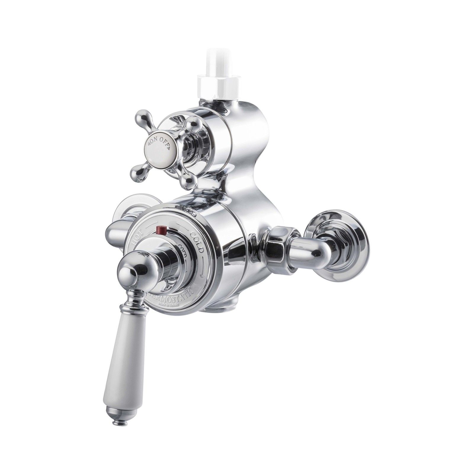 Exposed Thermostatic Shower Valve - in Chrome, Nickel or Copper