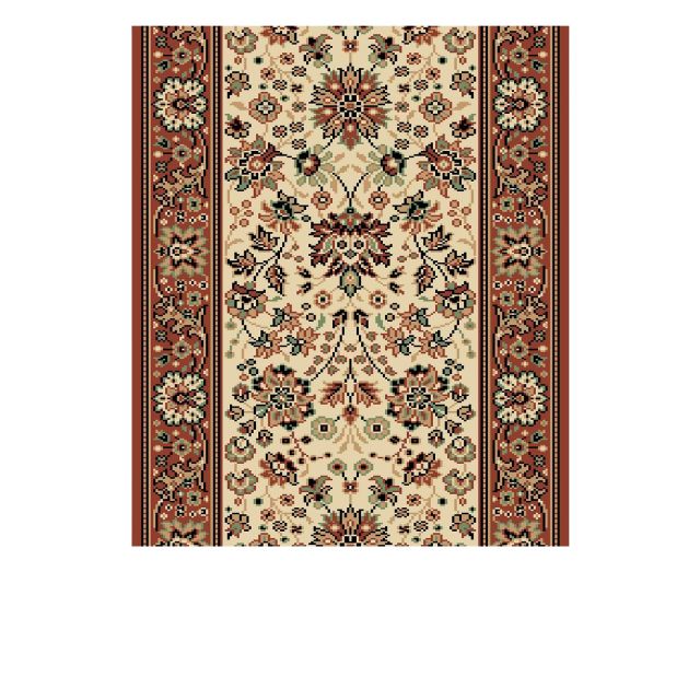 Victorian Stair Carpet Runner - style AV59111 in Pink Multicoloured