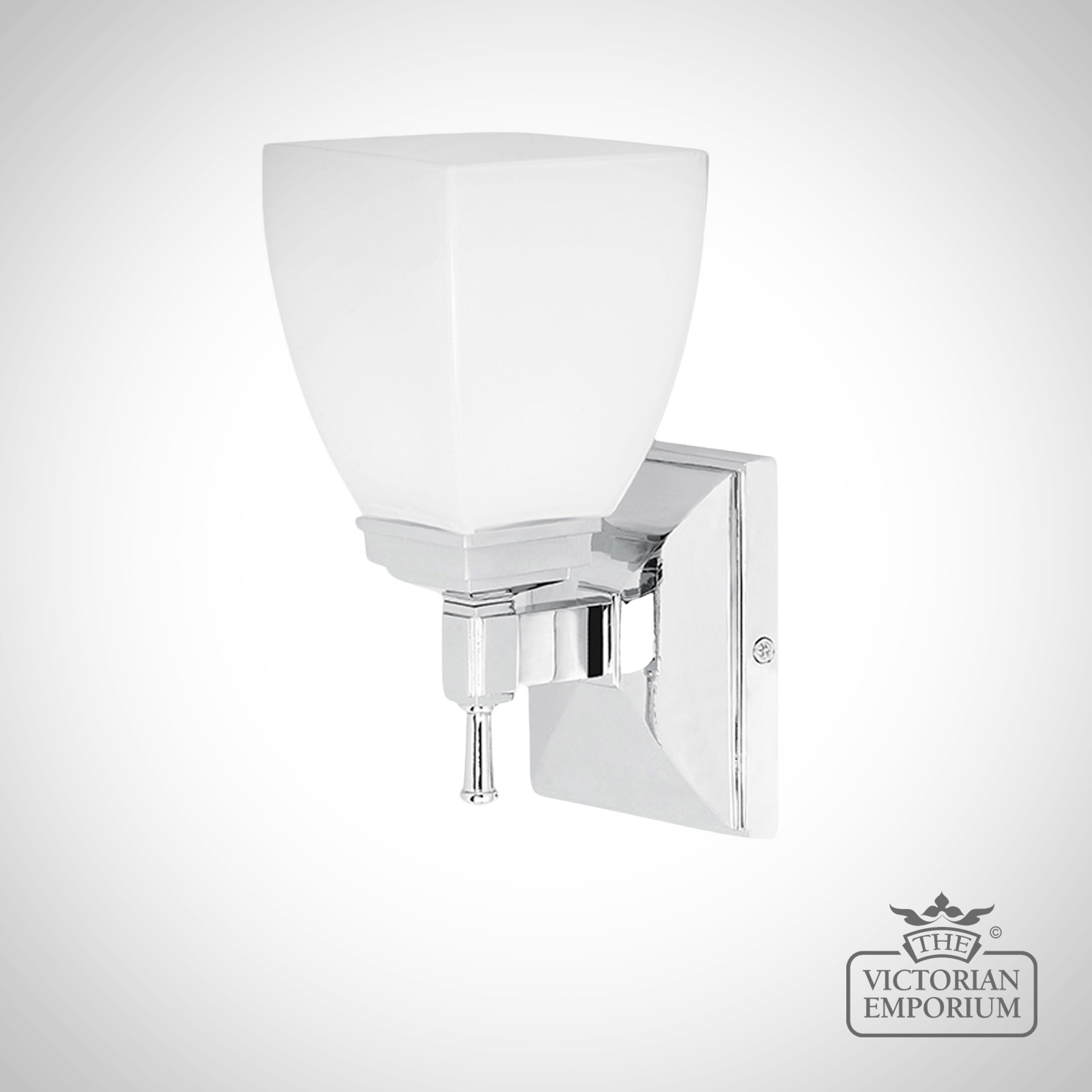 Shirebrook Chrome 1 Light Bathroom Wall Light | Bathroom Lights