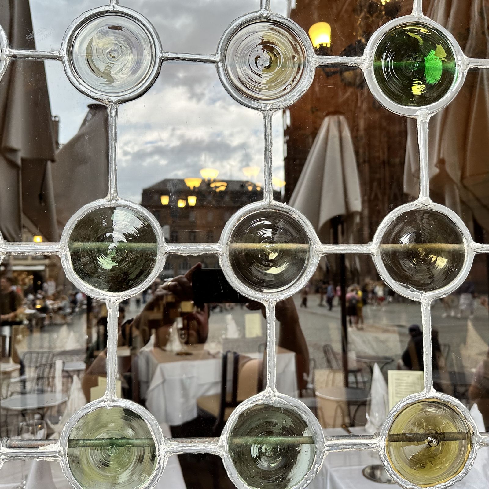 Glass Rondels in a wide choice of vibrant colours